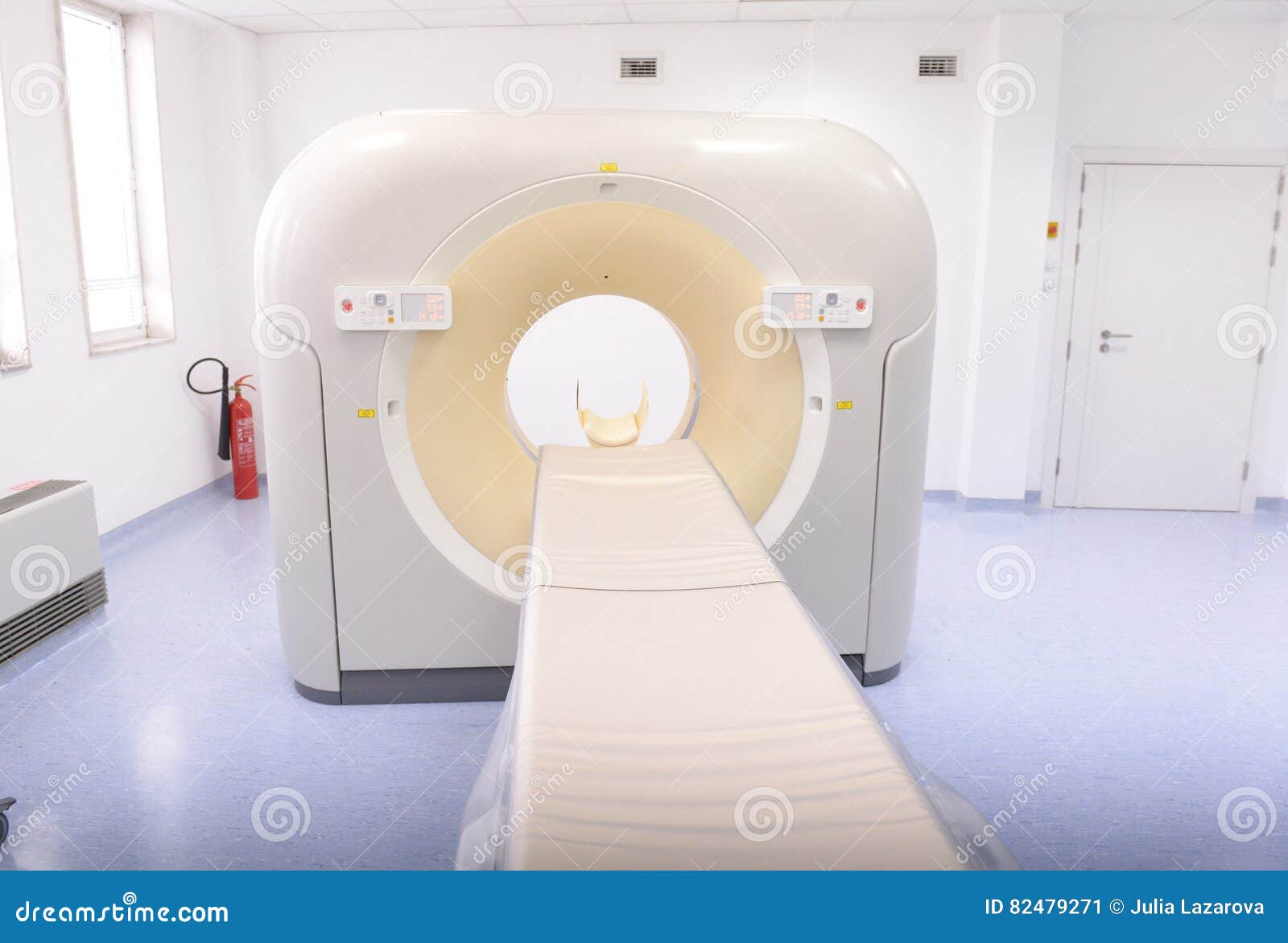 MRi Scanner in Hospital Laboratory in Sofia, Bulgaria on December 1 ...