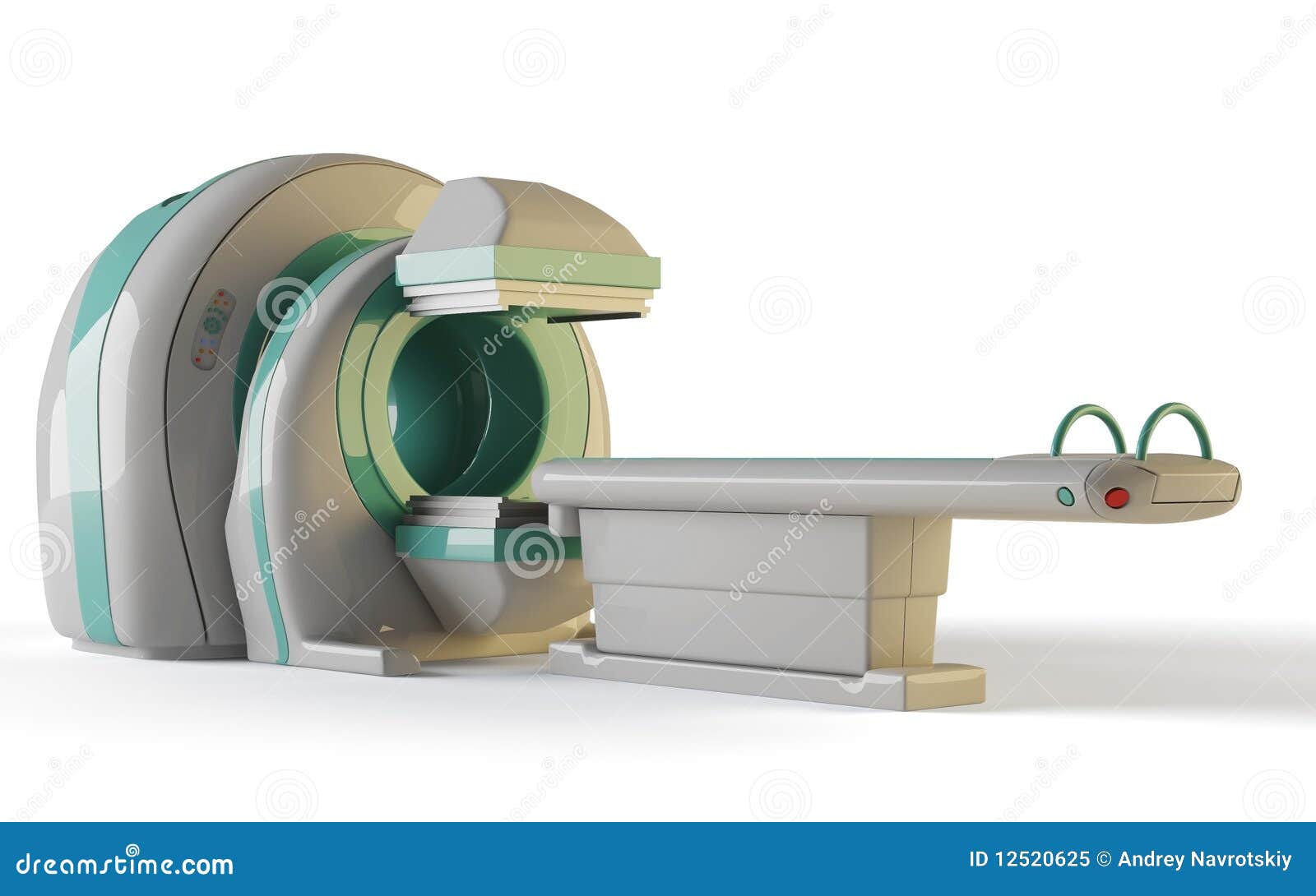 Computer Tomograph For Detecting Internal Damage Isolated On A White ...