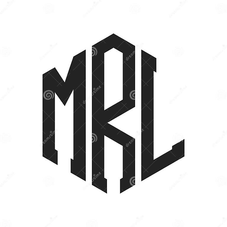 MRL Logo Design. Initial Letter MRL Monogram Logo Using Hexagon Shape ...