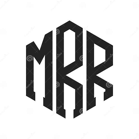 MRR Logo Design. Initial Letter MRR Monogram Logo Using Hexagon Shape ...