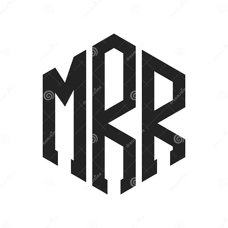 MRR Logo Design. Initial Letter MRR Monogram Logo Using Hexagon Shape ...