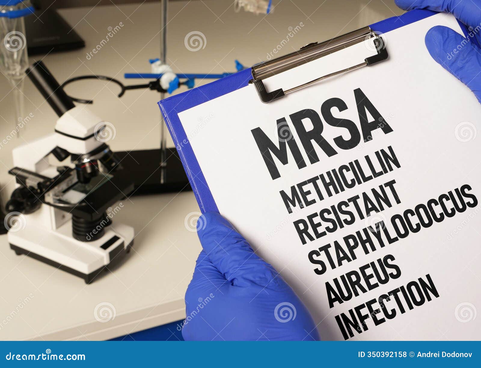 MRSA Methicillin-resistant Staphylococcus Aureus Infection is Shown ...