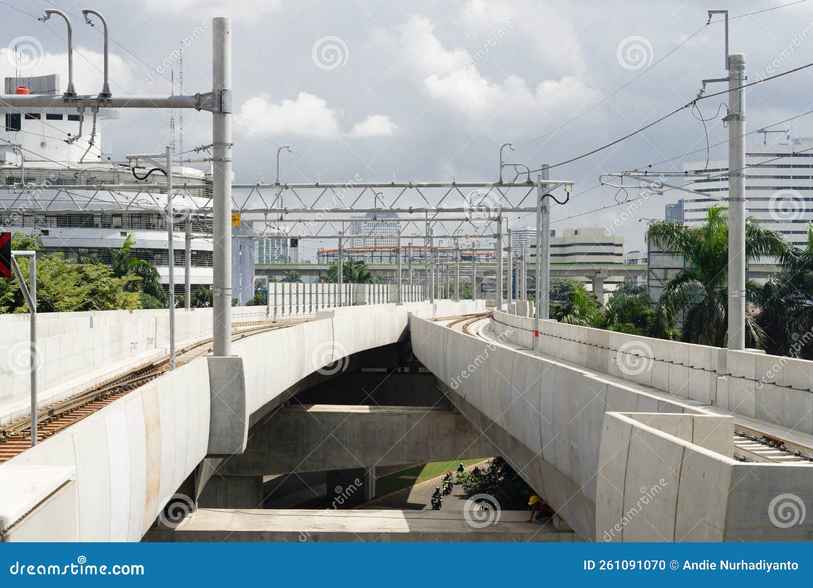 The MRT Railroad and Cabble Wire Editorial Image - Image of style ...
