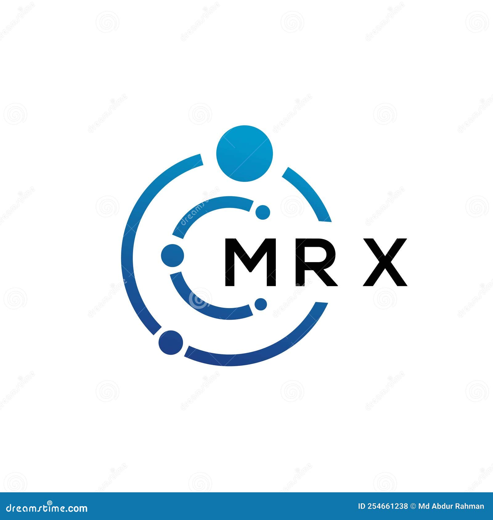 MRX Letter Technology Logo Design on White Background. MRX Creative Initials Letter it Logo ...