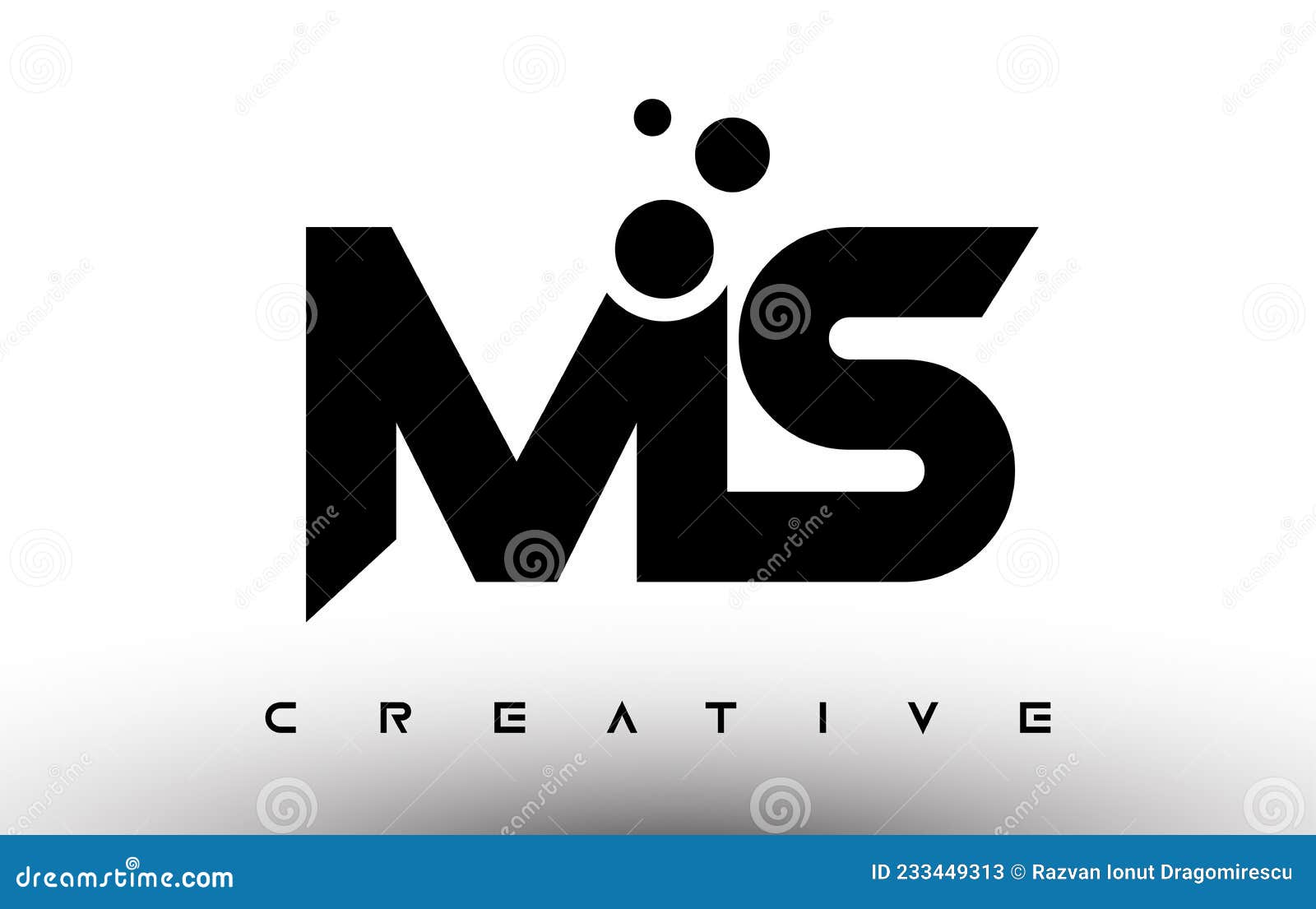 MS Elegant Letter Logo Design. MS Letter Icon with Creative Look Vector ...