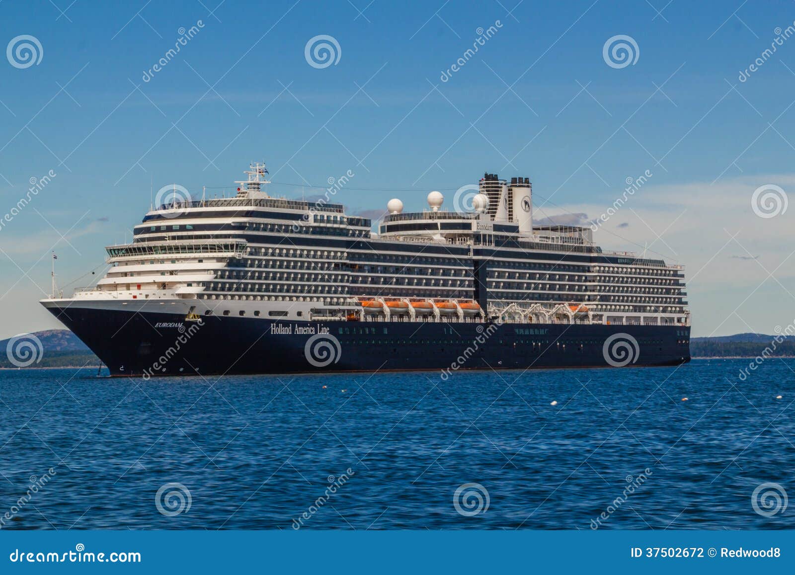 The MS Eurodam editorial photography. Image of cabin - 37502672