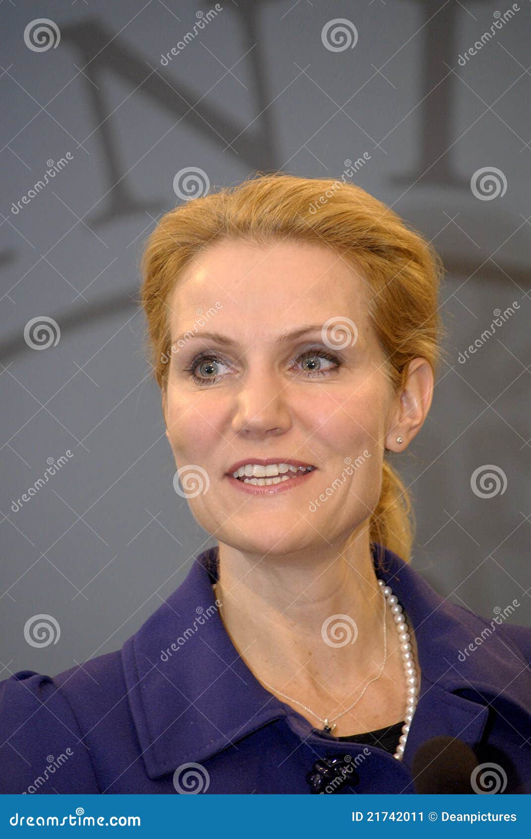 Ms.HELLE THORNING SCHMIDT_PRIME MINISTER Editorial Photo - Image of ...