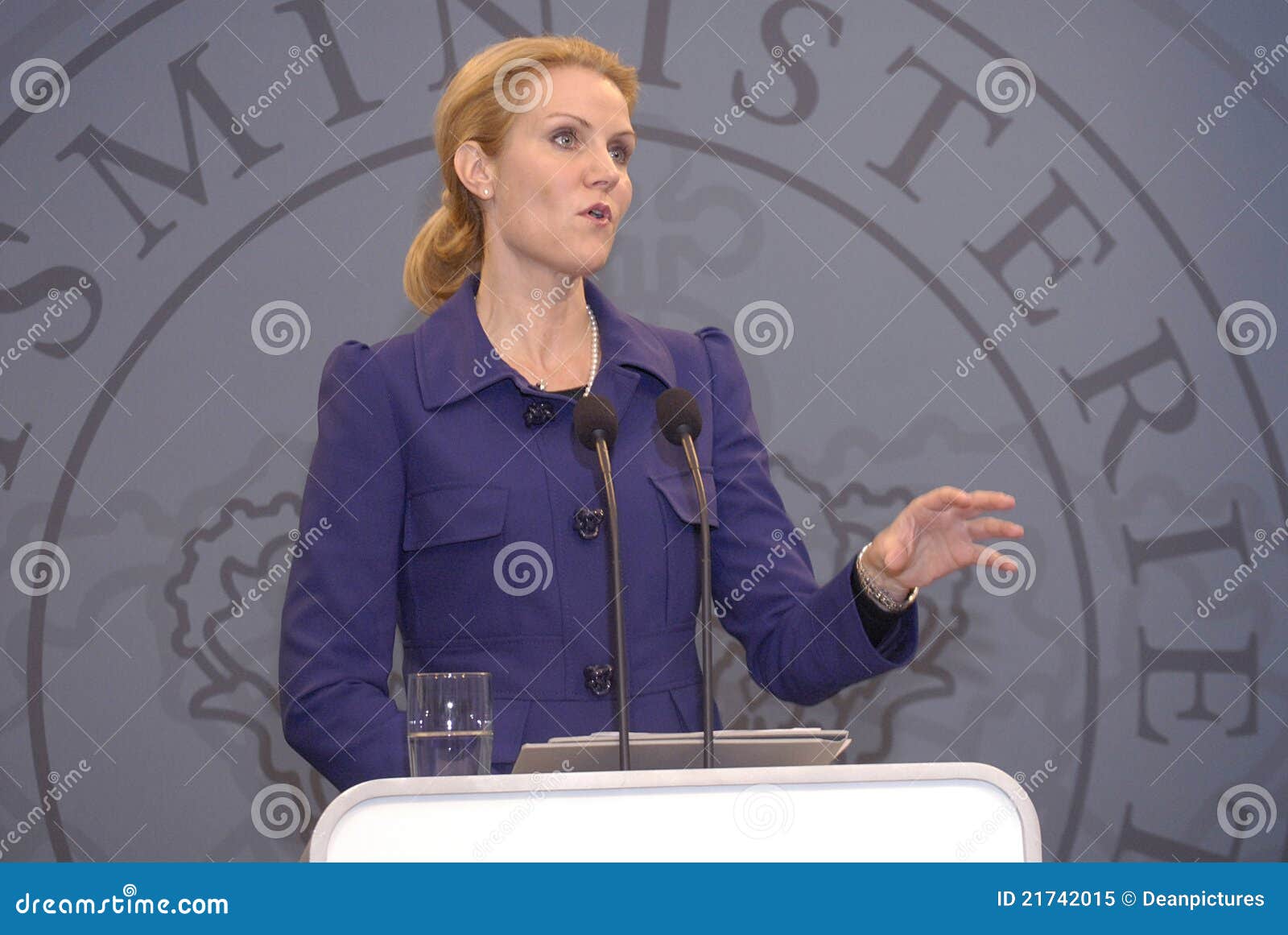 Ms.HELLE THORNING SCHMIDT_PRIME MINISTER Editorial Image - Image of ...