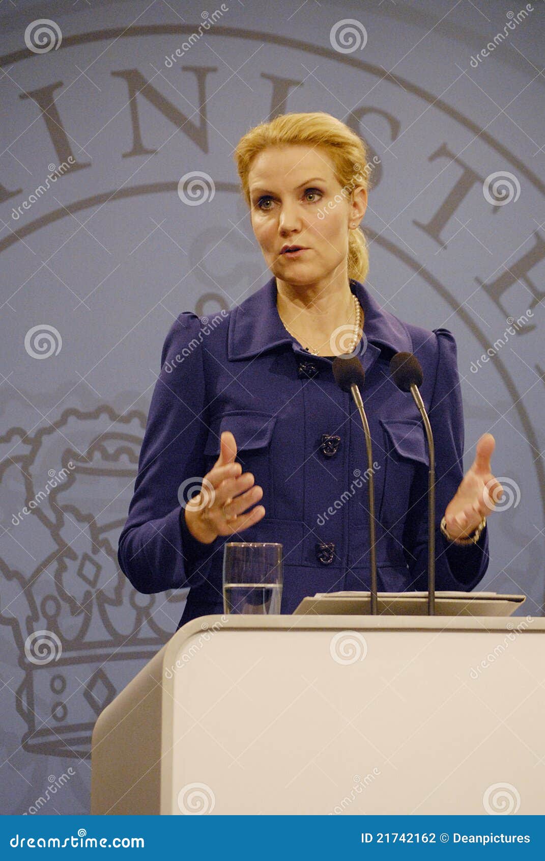 Ms.HELLE THORNING SCHMIDT_PRIME MINISTER Editorial Photography - Image ...