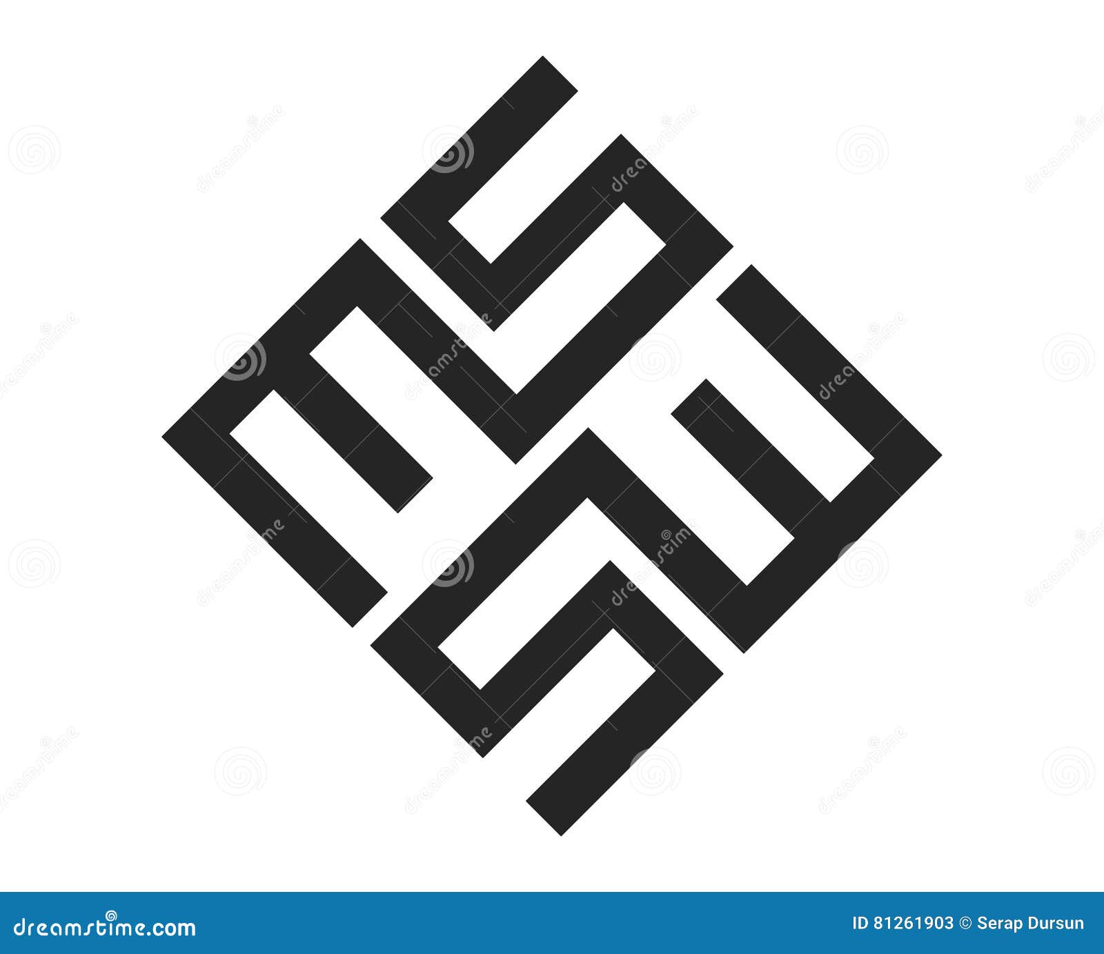 Ms Logo Design ilustración del vector. Ilustración de internet - 81261903