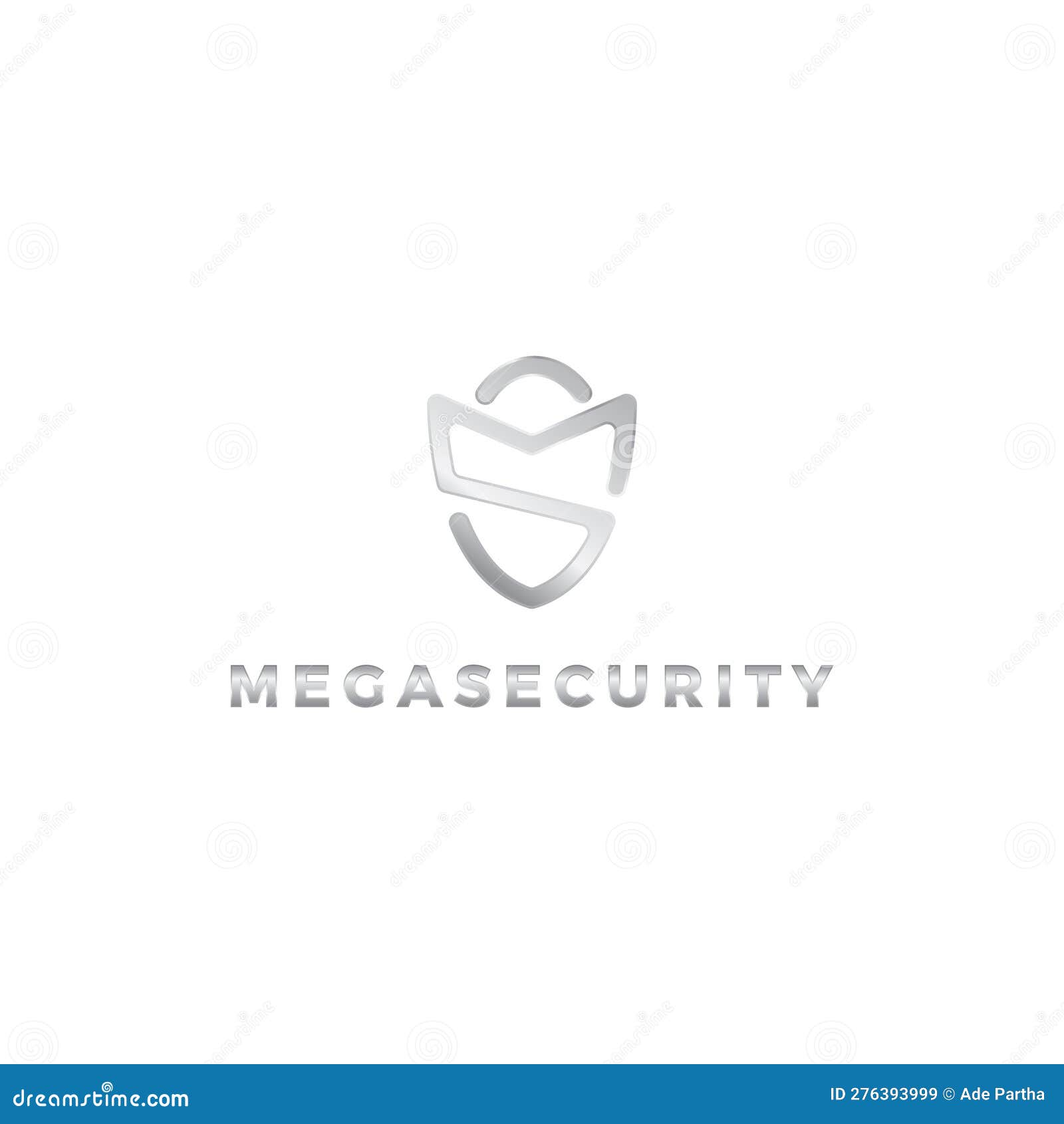 MS Security Guard Logo Icon Stock Illustration - Illustration of ...