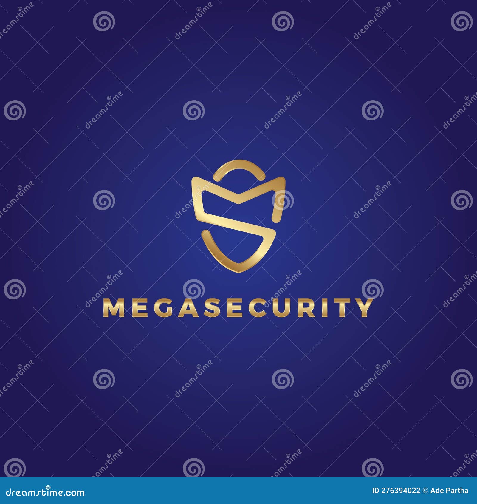 MS Security Guard Logo Icon Stock Illustration - Illustration of ...