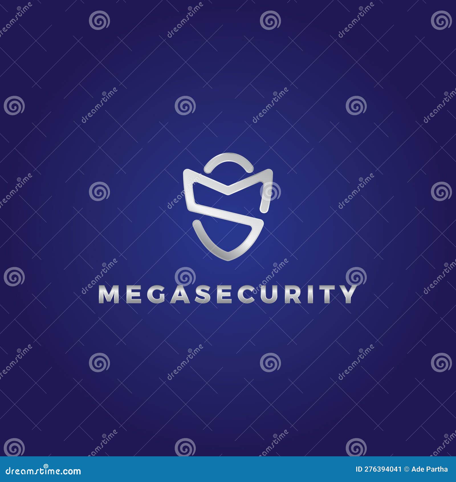 MS Security Guard Logo Icon Stock Illustration - Illustration of design ...