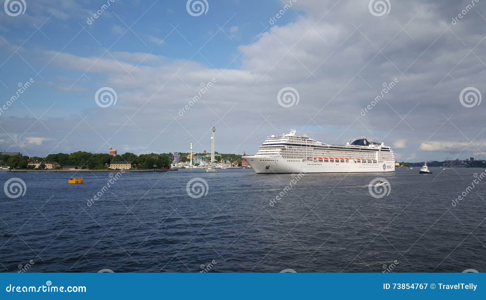 MSC Cruise ship editorial photography. Image of privately - 73854767