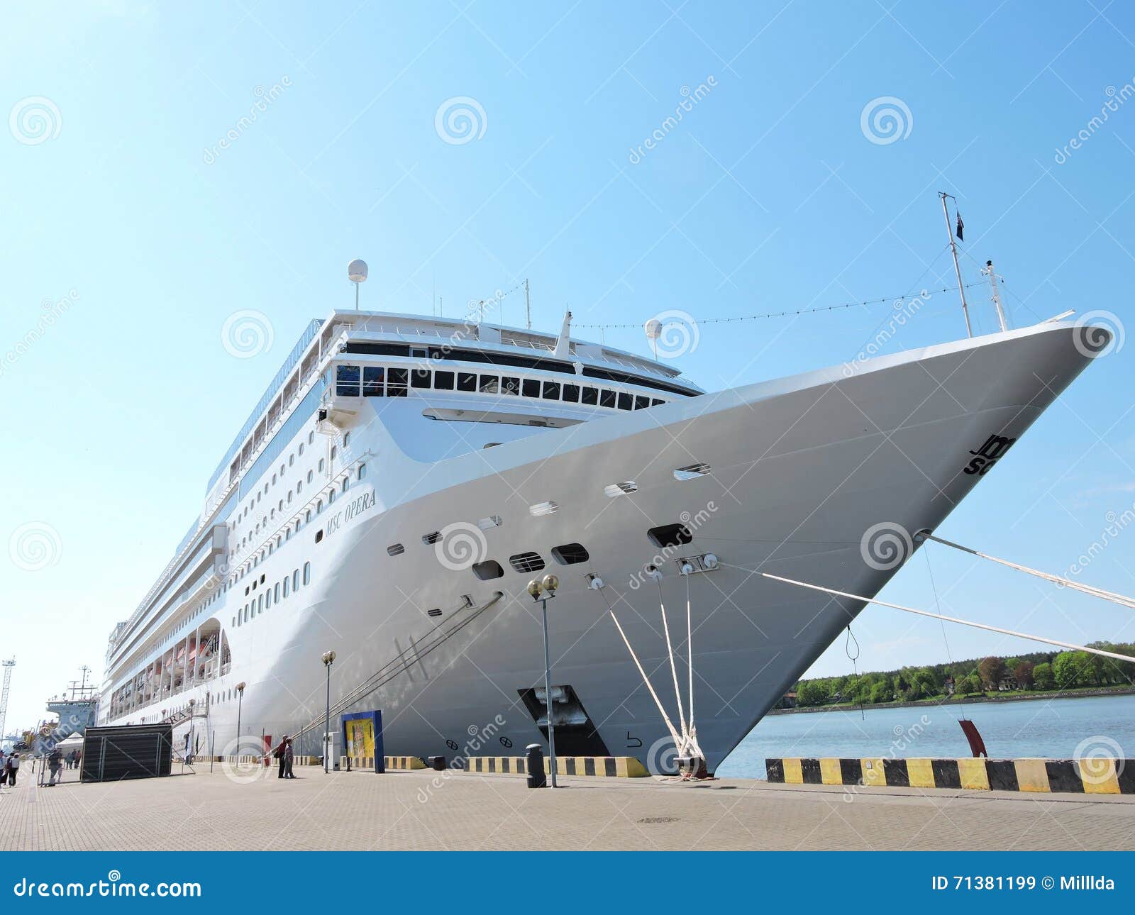 MSC Opera Cruise ship editorial stock image. Image of ship - 71381199