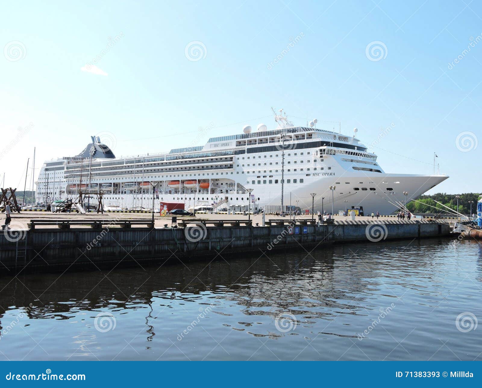 MSC Opera Cruise ship editorial stock photo. Image of port - 71383393