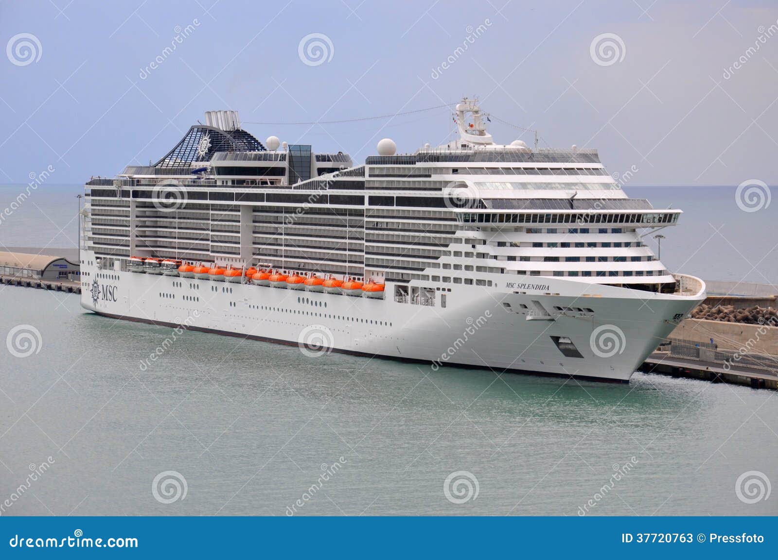 MSC Splendida Editorial Image | CartoonDealer.com #32436982