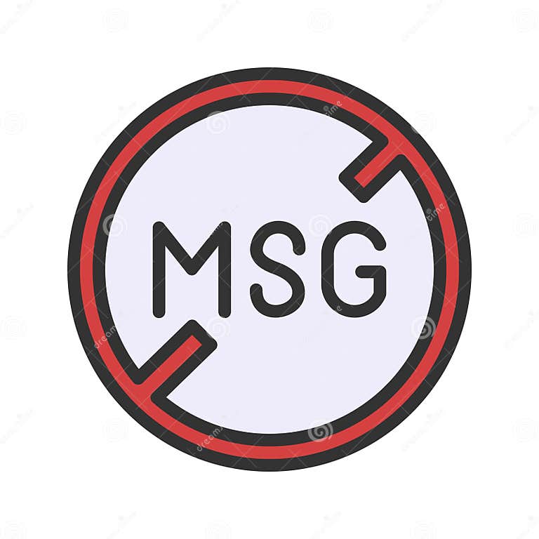 Msg icon vector image. stock vector. Illustration of send - 280524558