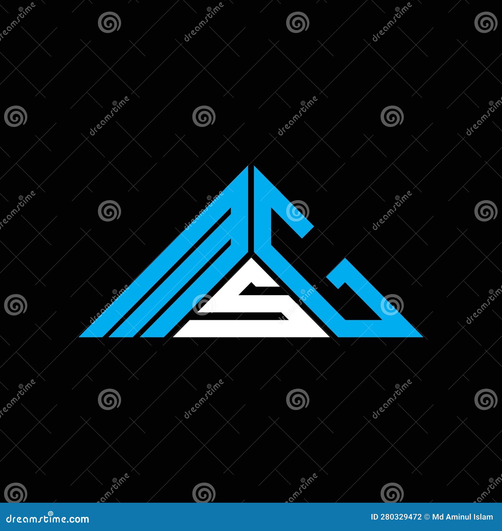 MSG Letter Logo Creative Design with Vector Graphic, MSG Simple and ...