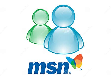 MSN Messenger Logo editorial stock photo. Illustration of format ...