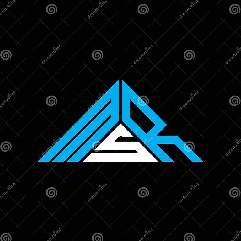 MSR Letter Logo Creative Design with Vector Graphic, MSR Simple and ...