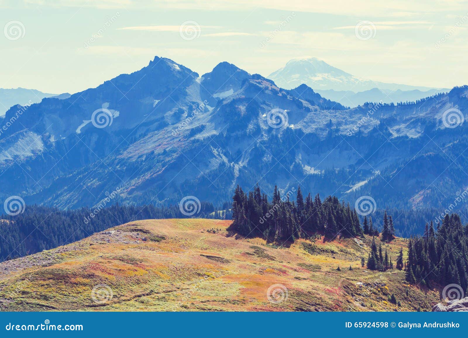 Mt.Adams stock photo. Image of north, recreation, ridge - 65924598