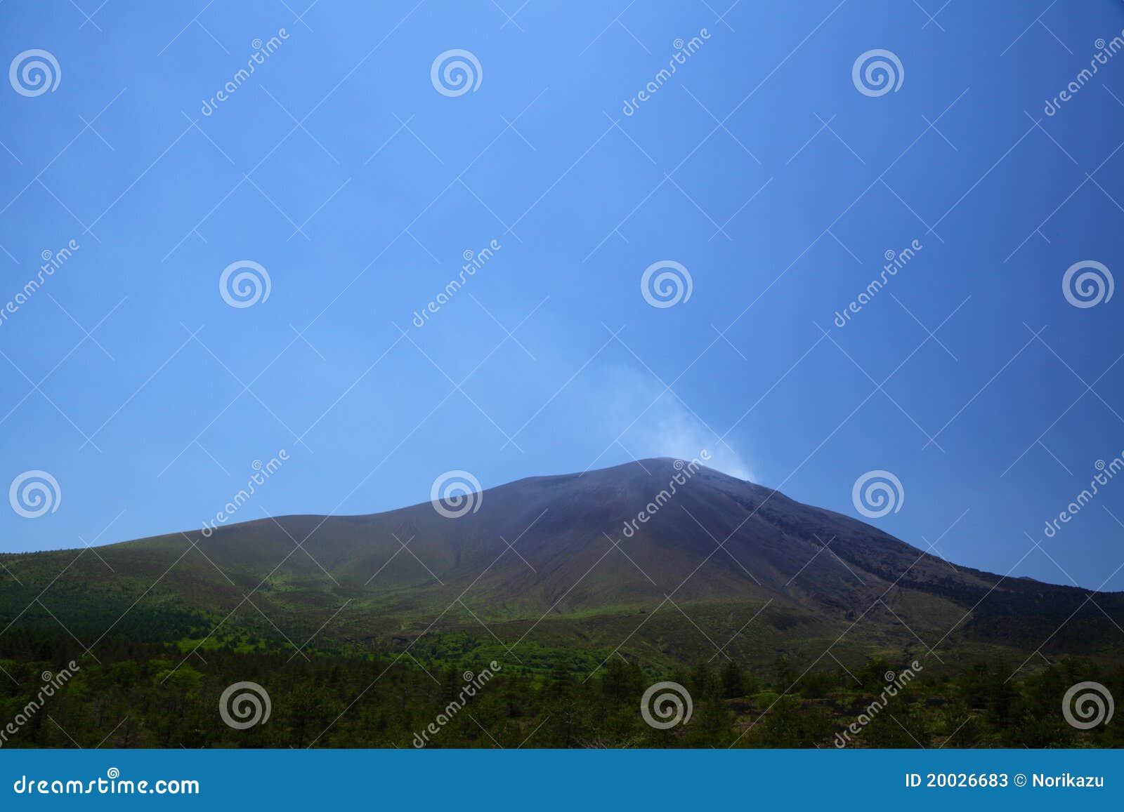 Mt.Asama stock image. Image of green, park, protection - 20026683