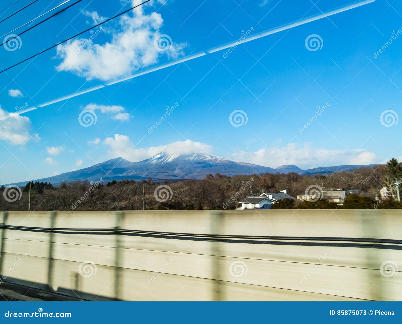 Mt. Asama Royalty-Free Stock Photo | CartoonDealer.com #234534891