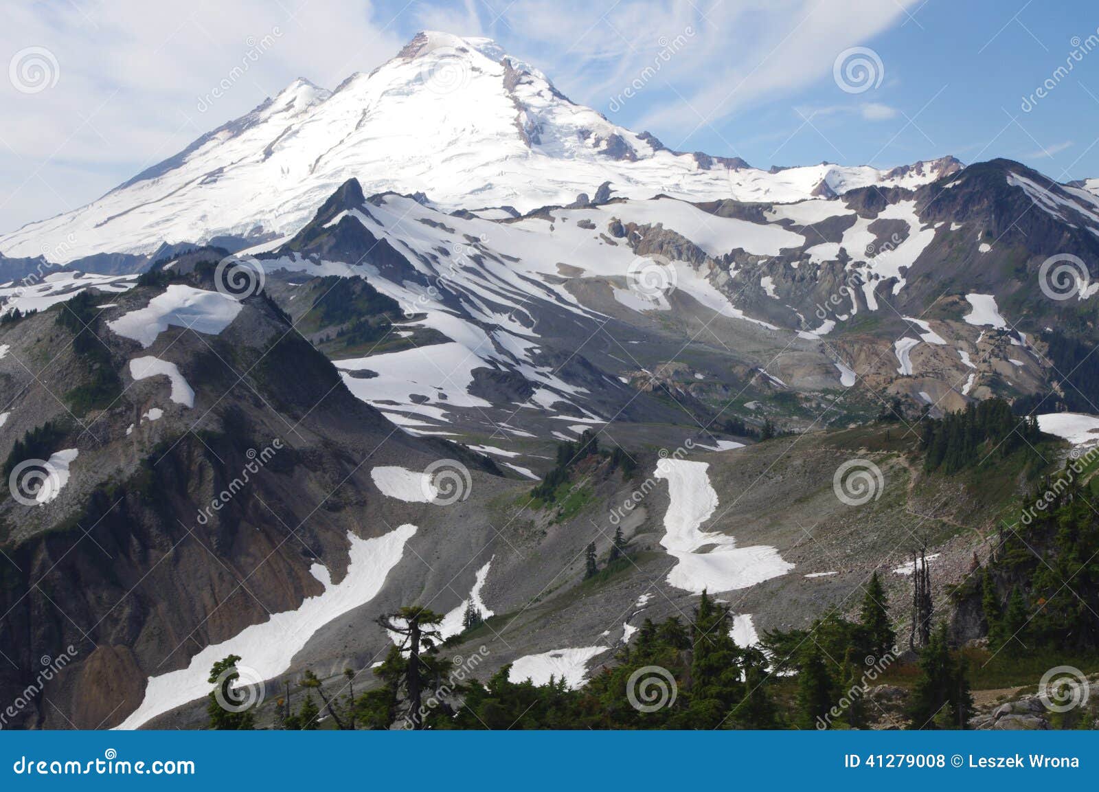 Mt.Baker stock photo. Image of national, hiker, amazing - 41279008
