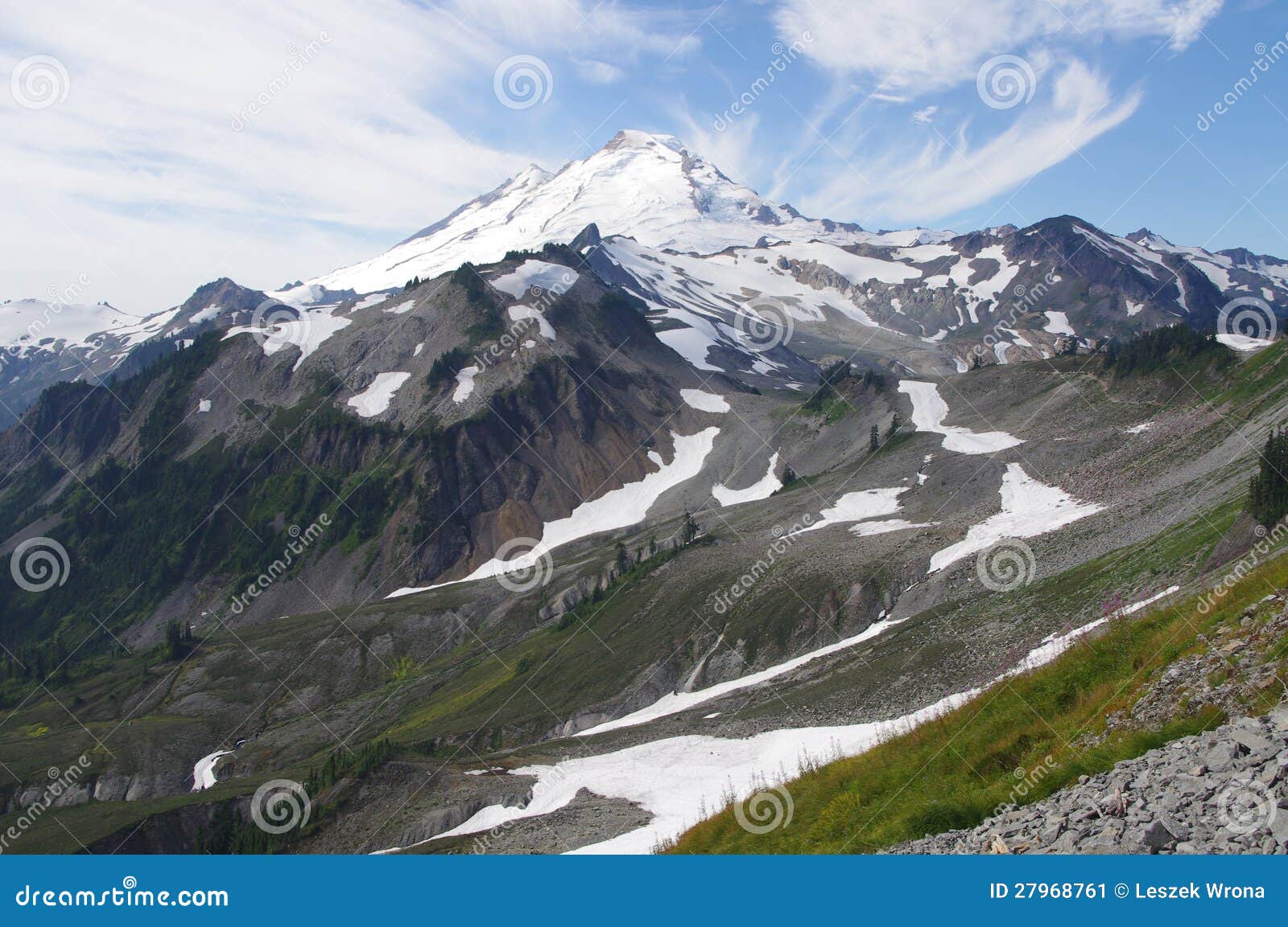 Mt. Baker in Washington stock image. Image of mount, cascades - 27968761