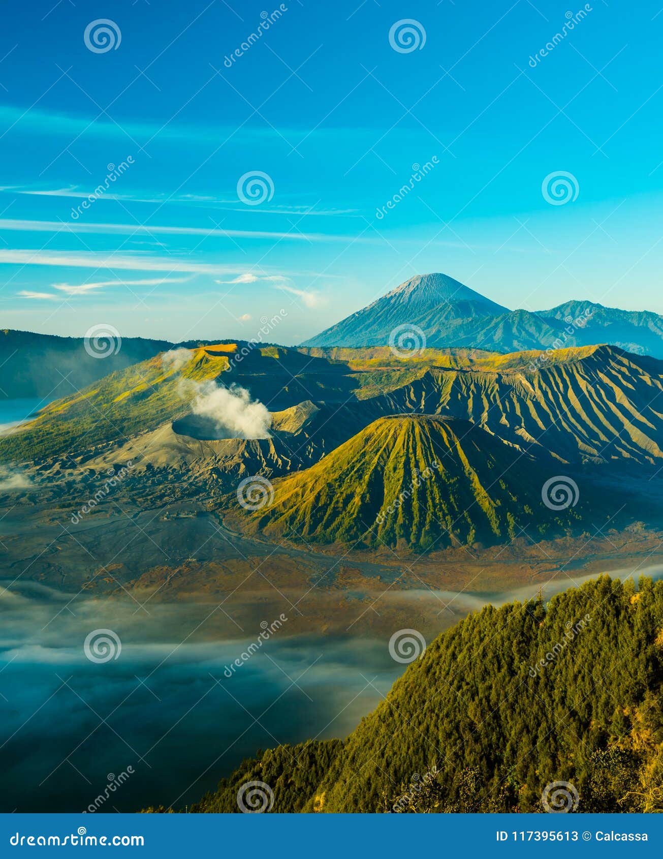 Mt.Bromo East Java Indonesia Stock Image - Image of island, mystic ...