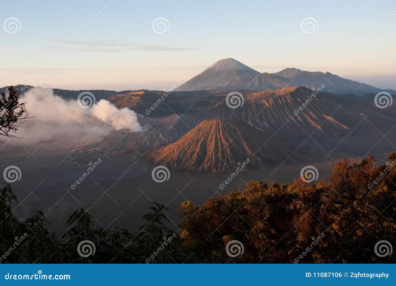 Mt Bromo Sunrise stock photo. Image of morning, destination - 11087106