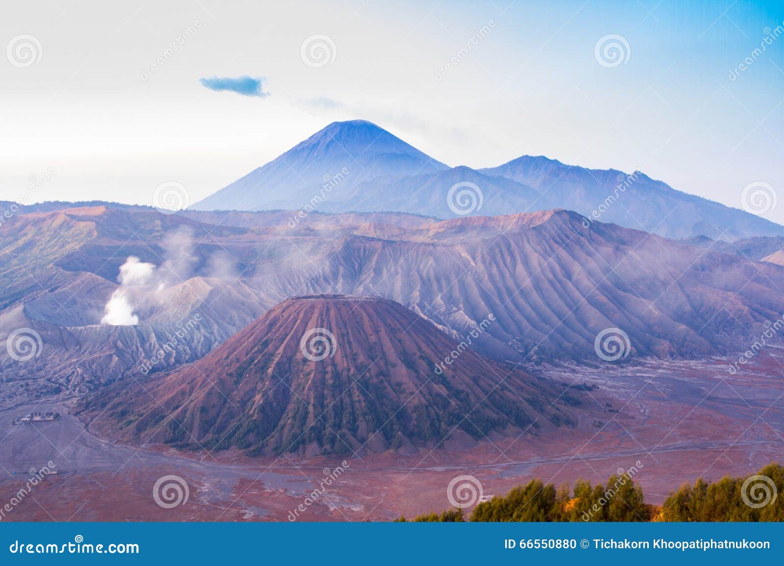 Mt. Bromo Volcano, Java, Indonesia Stock Photo - Image of asian ...