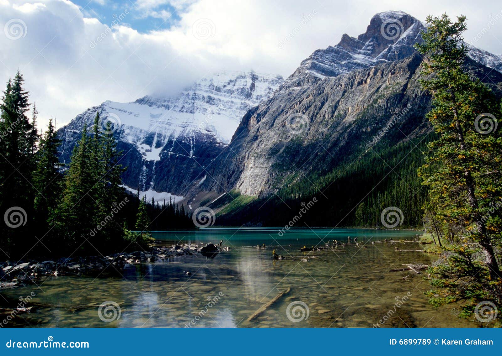 Mt Edith Cavell stock image. Image of extreme, edith, travel - 6899789