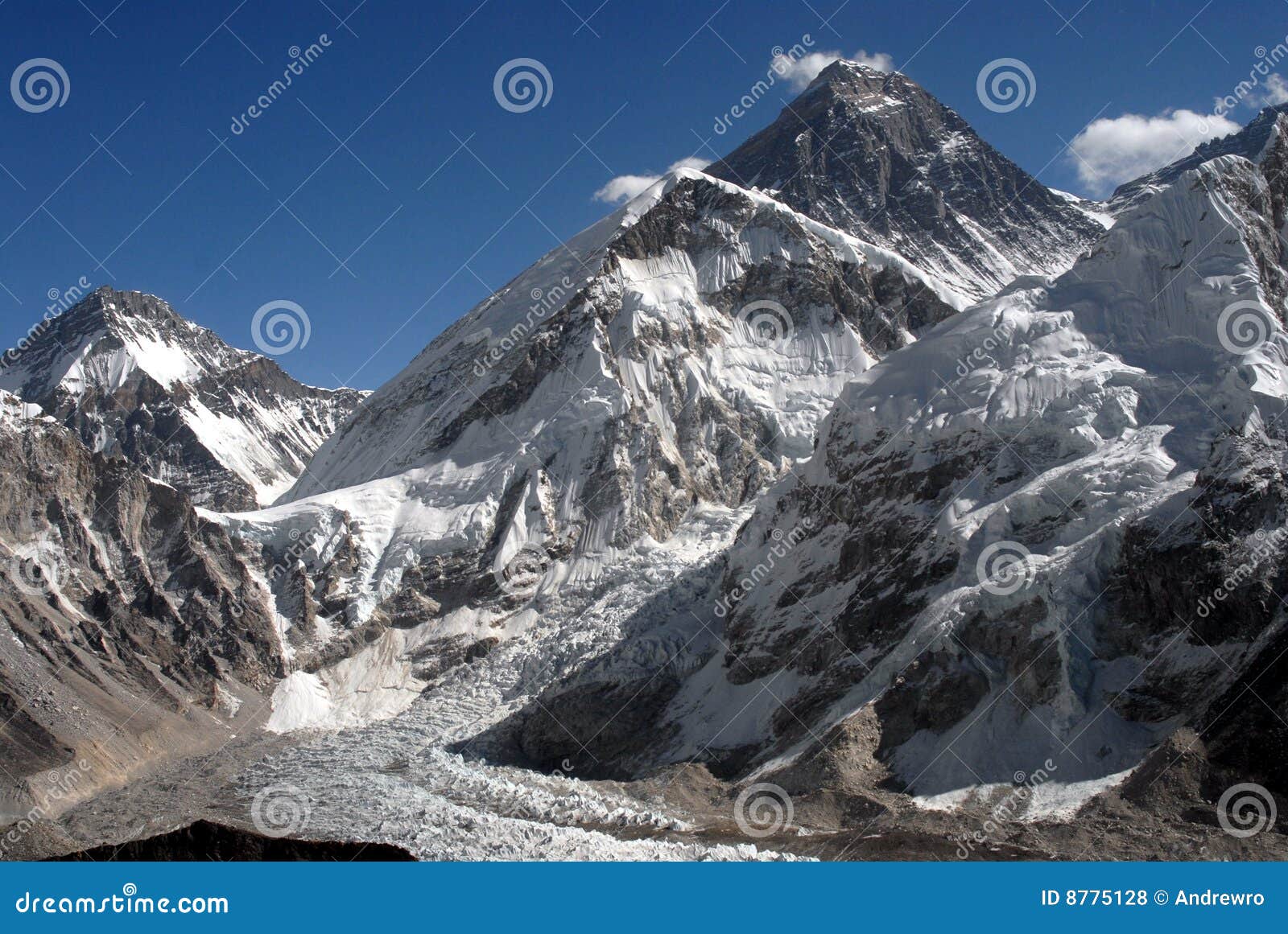 Mt.Everest stock photo. Image of chomolungma, kala, landscape - 8775128