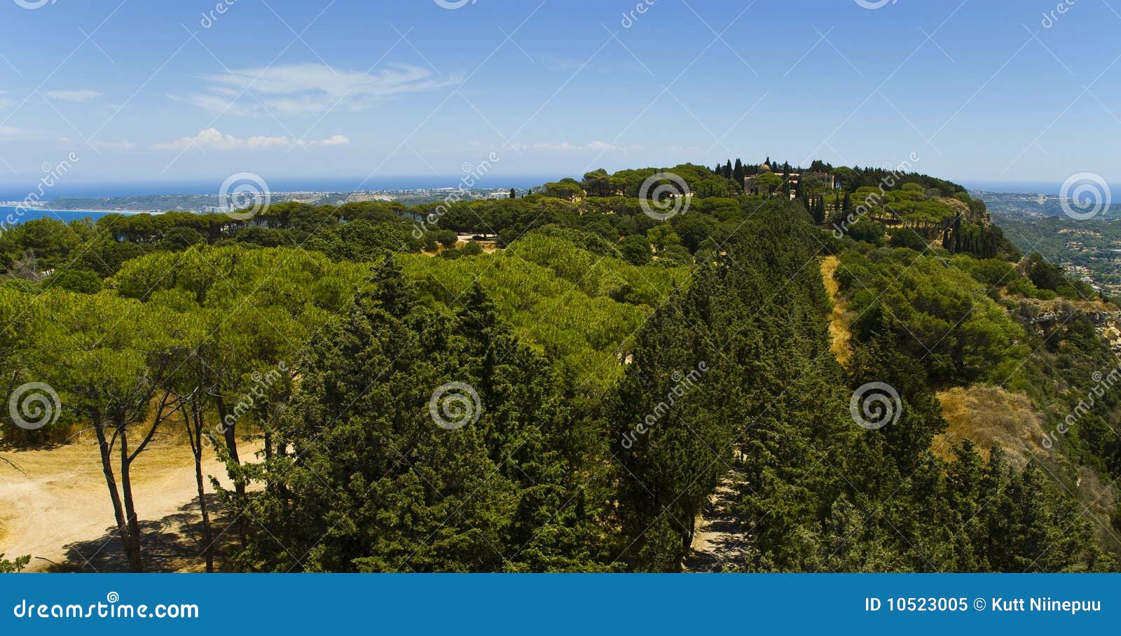Mt. Filerimos - Ialyssos Acropolis Stock Image - Image of acropolis ...