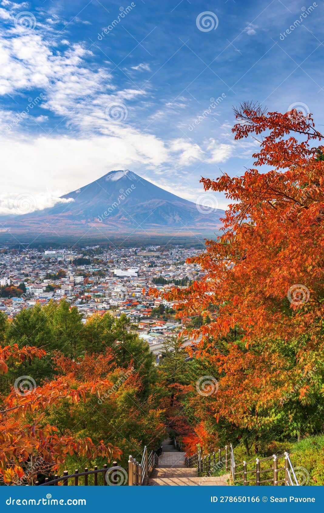 Mt. Fuji, Japan in the Fall Season Stock Photo - Image of sakura, japan ...