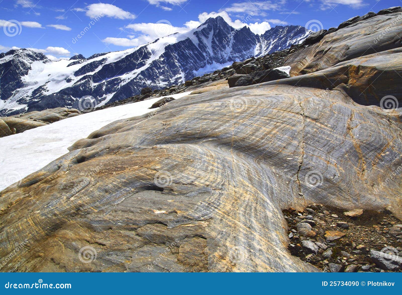 Mt. Grossglockner 3,798m. Austria Stock Photo - Image of reflection ...
