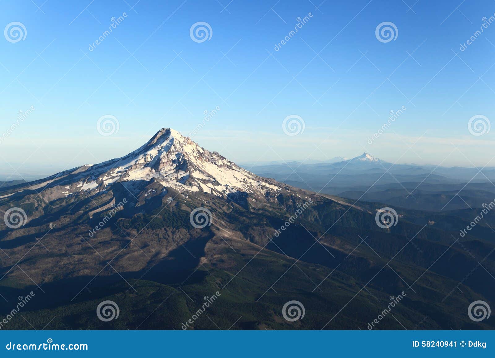 Mt. Hood stock image. Image of range, nature, states - 58240941