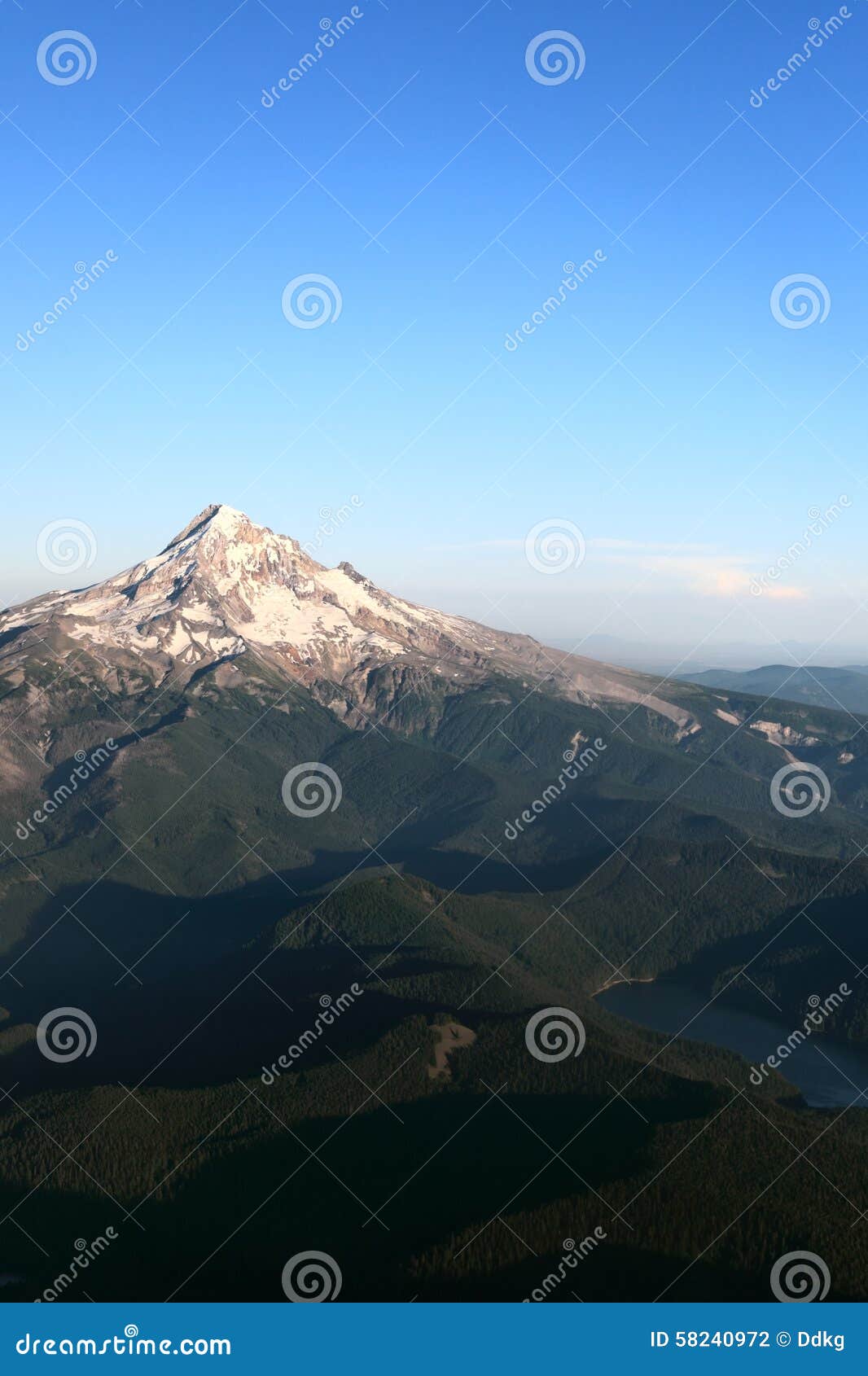 Mt. Hood stock photo. Image of mount, landscape, united - 58240972