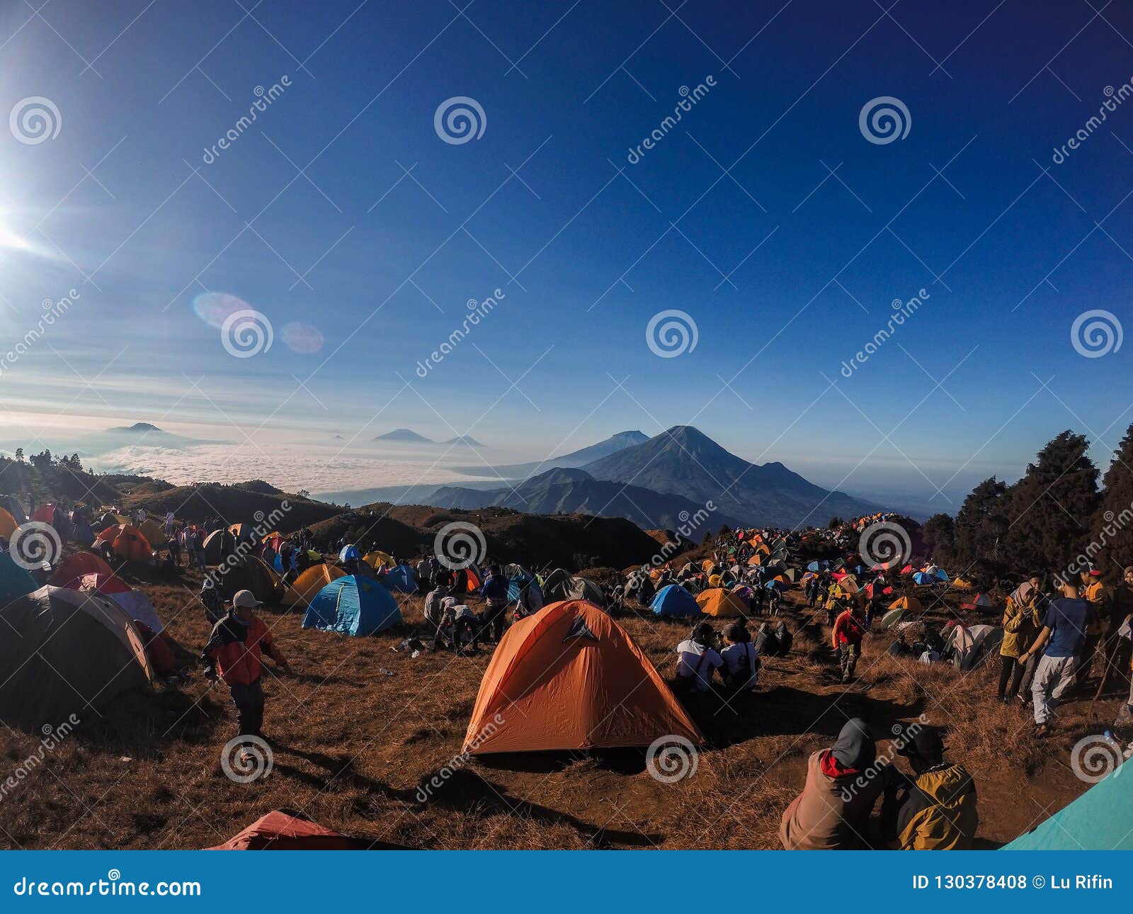 Mt. Prau editorial stock photo. Image of dieng, mountain - 130378408