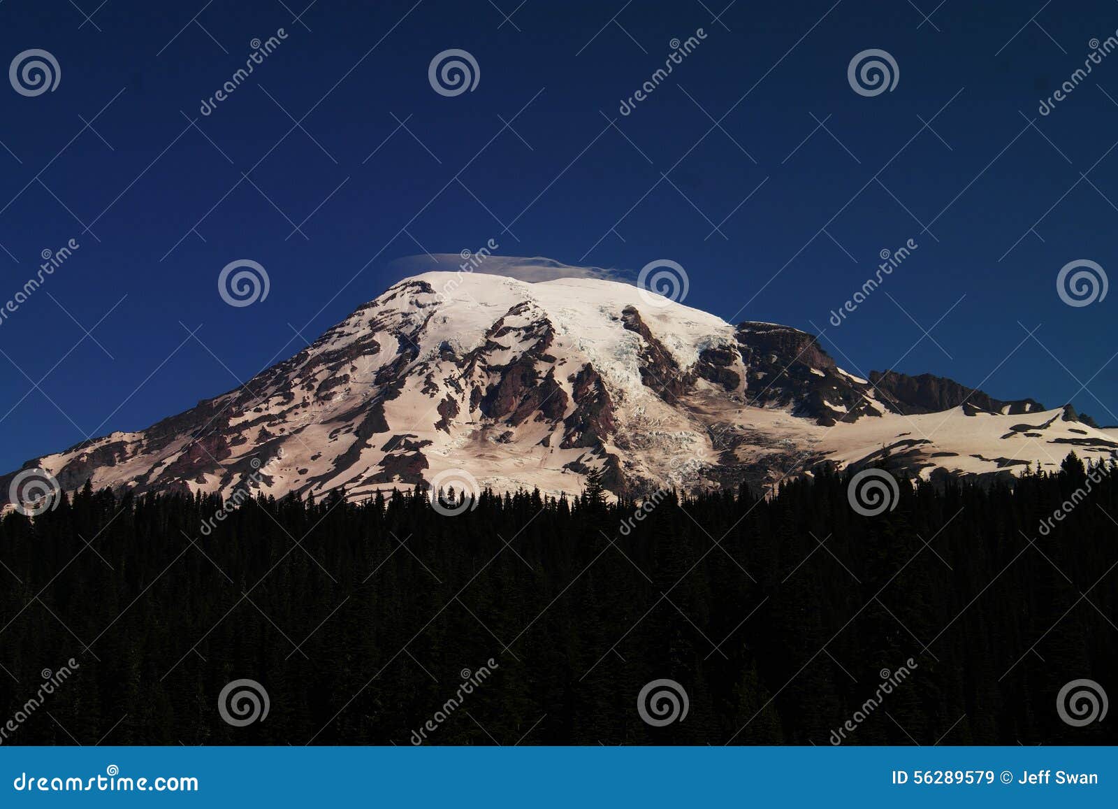 Mt Rainer stock image. Image of landscape, trail, view - 56289579