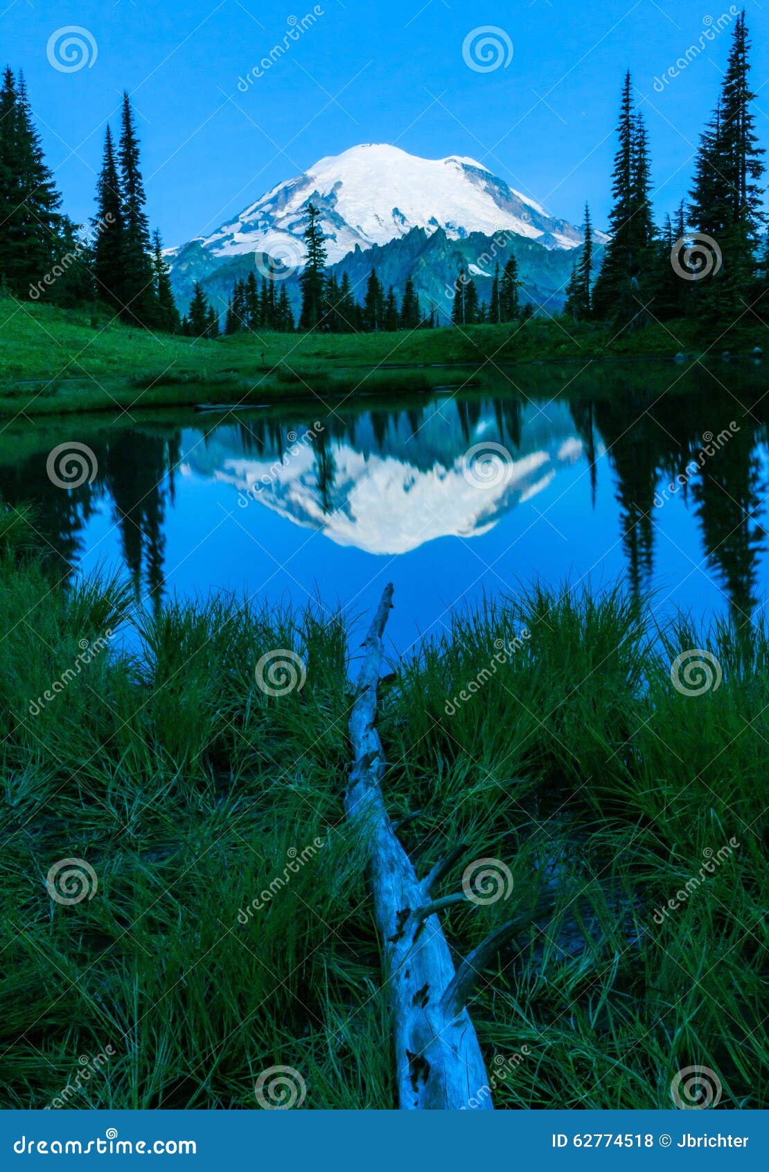 Mt. Rainier, Washington State Stock Photo - Image of state, upper: 62774518
