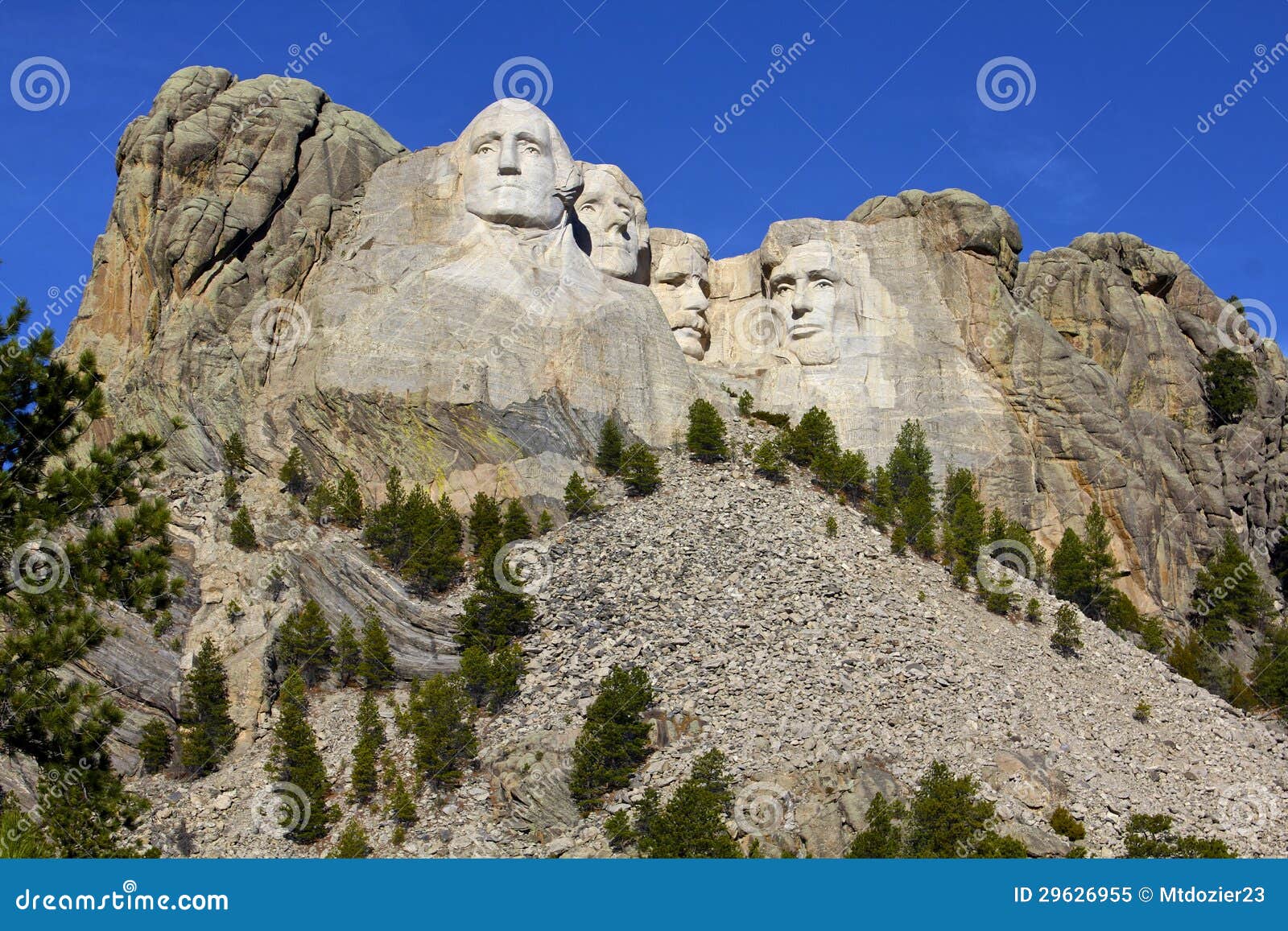 Mt. Rushmore Monument stock image. Image of nationalism - 29626955