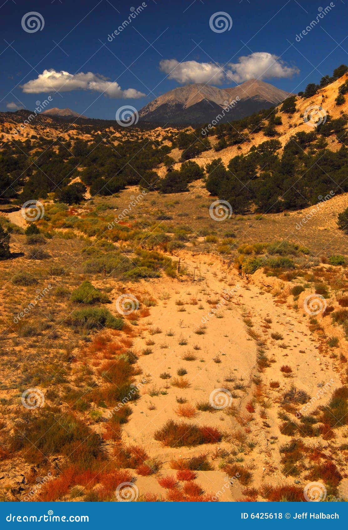 Mt. Shavano stock photo. Image of desert, environment - 6425618