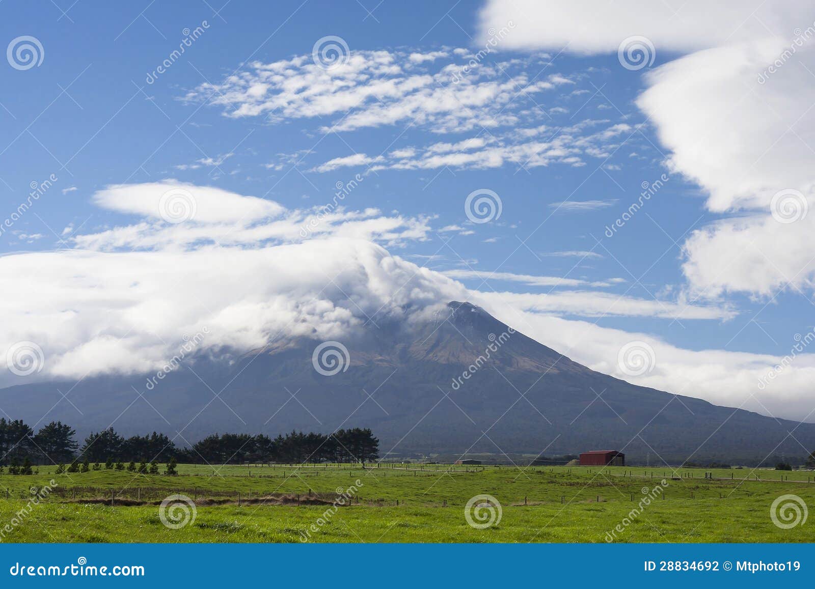 Dormant Volcano Tunupa, The Salar De Uyuni, Bolivia Stock Photo ...