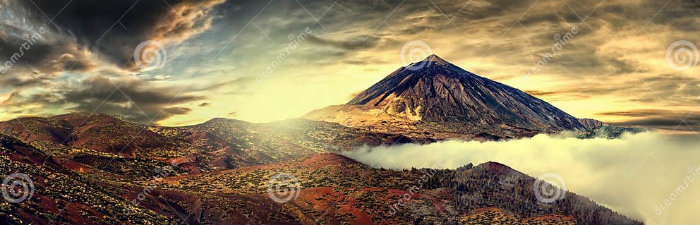Mt teide stock photo. Image of place, park, copy, nature - 40890432