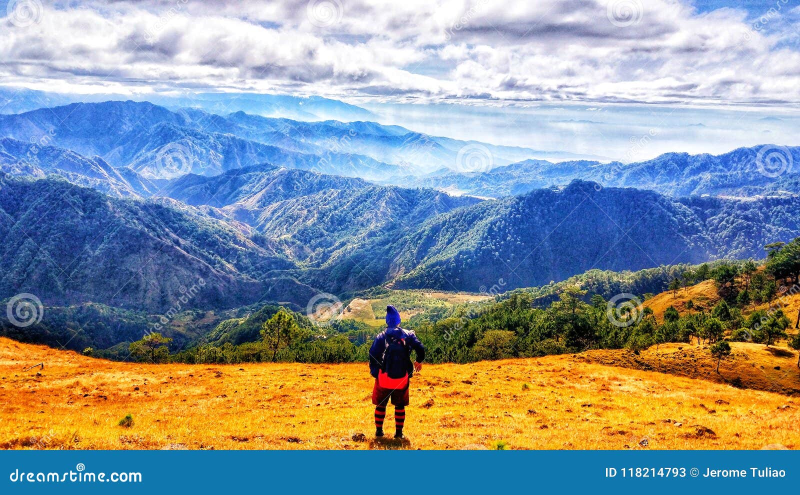 Mt. Ulap stock image. Image of ulap, january - 118214793