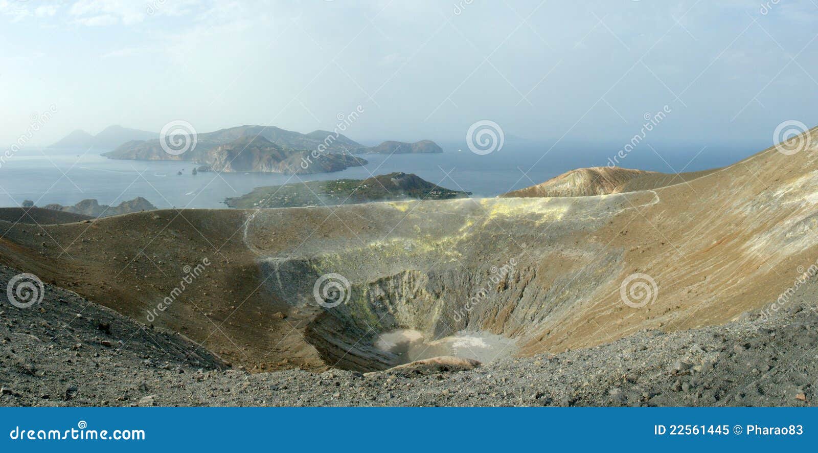 Mt Vulcano 2 stock image. Image of tyrrhenian, mount - 22561445