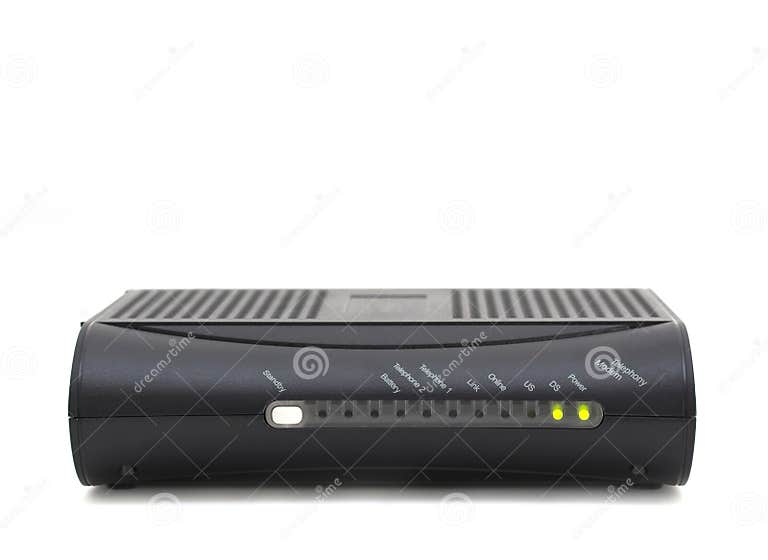 MTA cable modem stock image. Image of high, communications - 781069